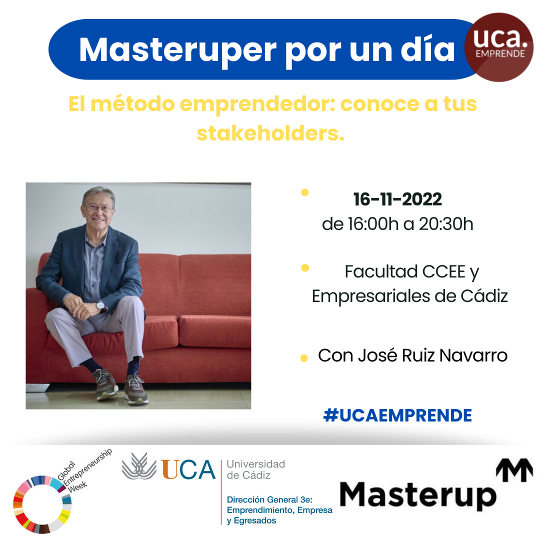 Masteruper por un día - UCAEmprende